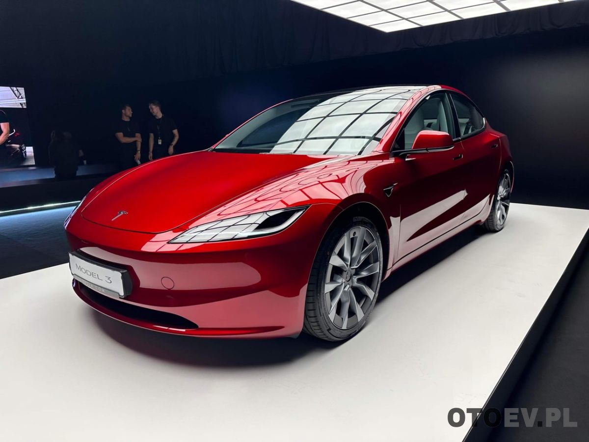 Dane techniczne Tesla Model 3 - OTOEV.PL